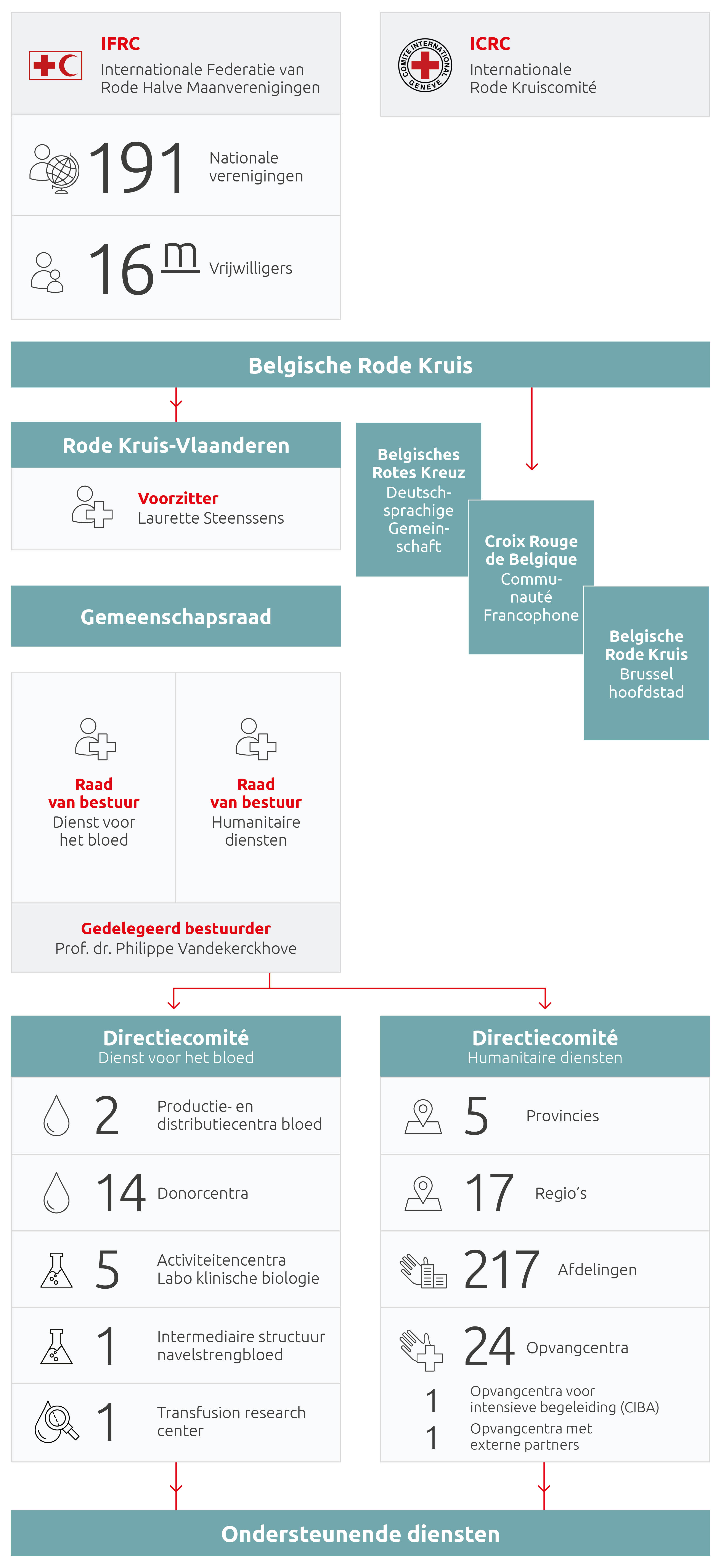 Onze organisatie | Rode Kruis