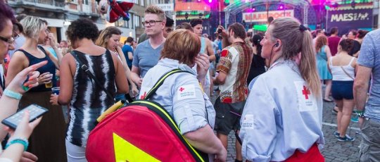 Hulp op evenementen | Rode Kruis